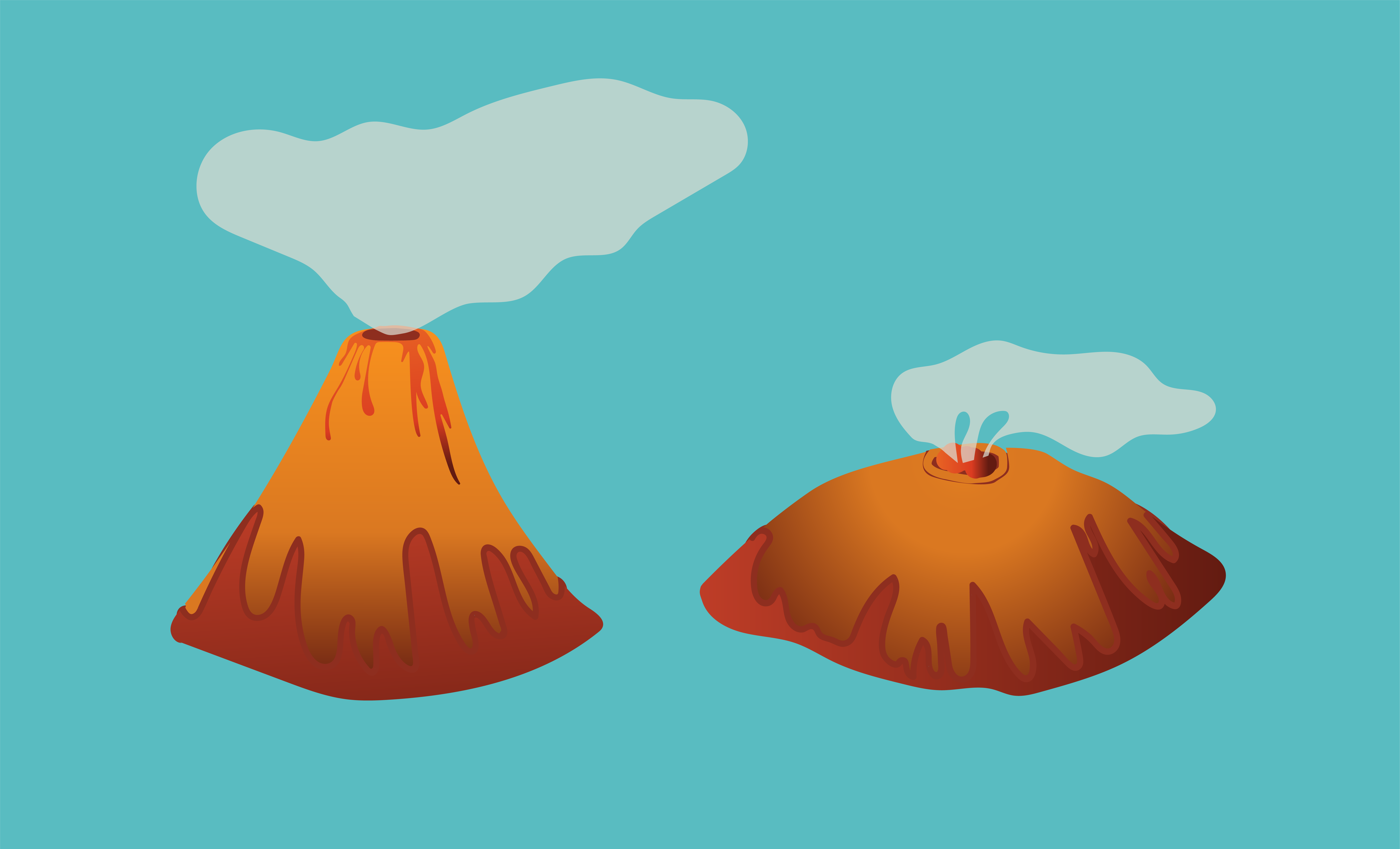 vulkantyper_til web_coverbillede til artikel | Geoviden